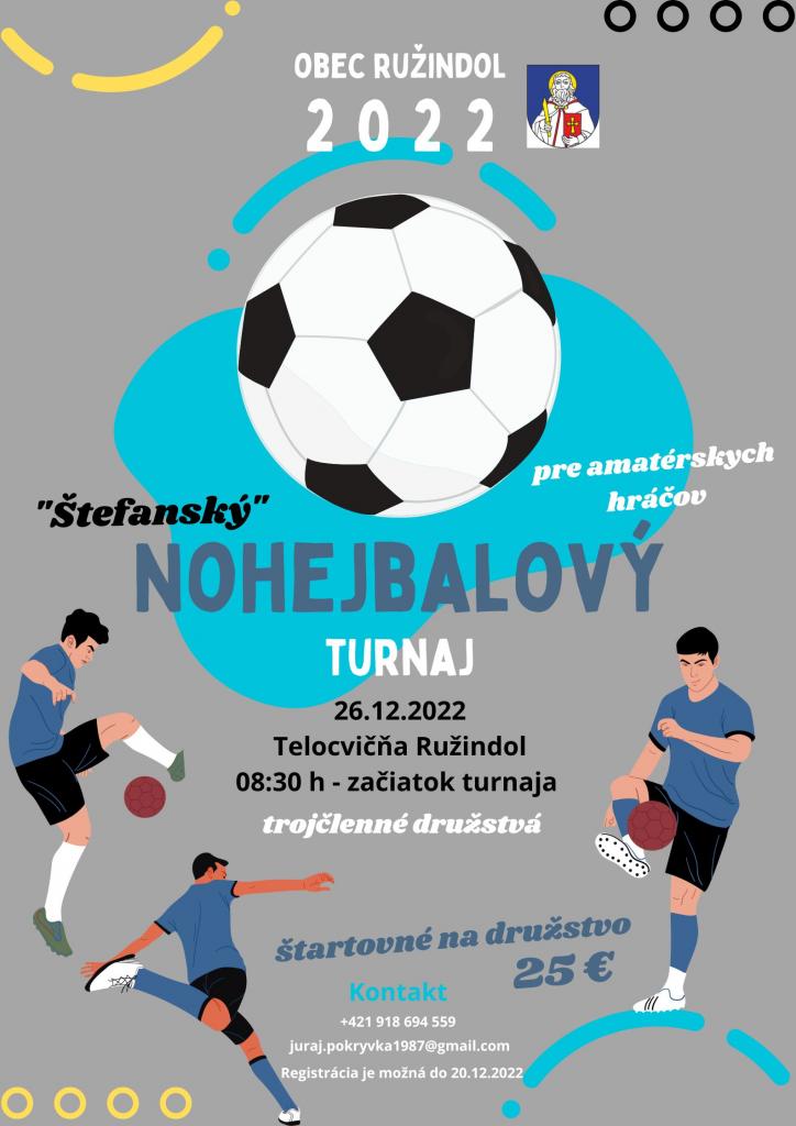 Nohejbalový turnaj - Oficiálna stránka obce Ružindol